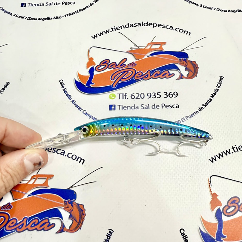 MUESTRA CURRICAN AKAMI DOURO 110CM. 14GR. COLOR SARDINE - Sal de Pesca